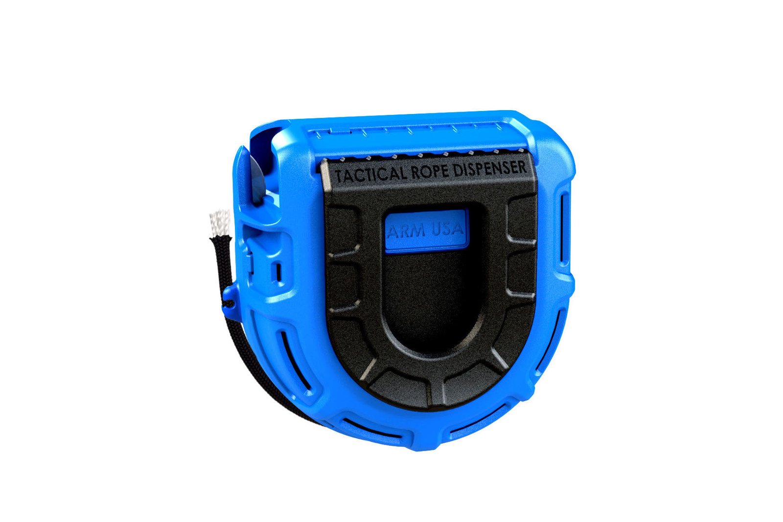 Atwood ARM TRD Tactical Rope Dispenser, 50 Ft - Blue - Architect Knives