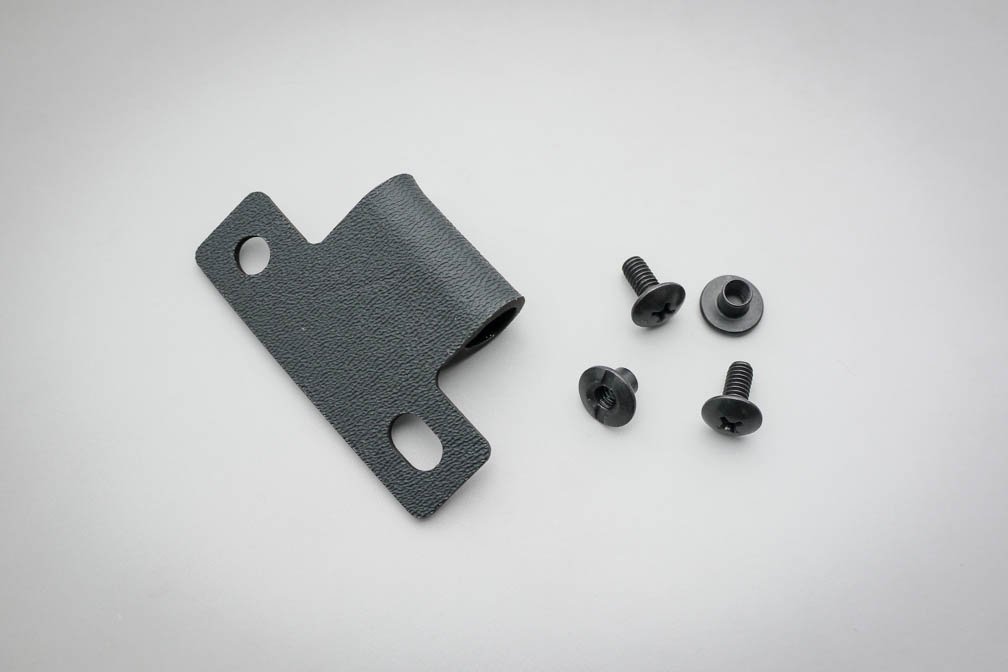 3/8" Universal Kydex Firesteel Loop / Holder - Black - Architect Knives